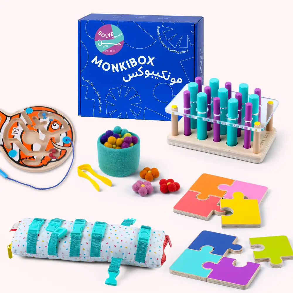 Solve With Me By MonkiBox- Problem-Solving Toys For Toddlers